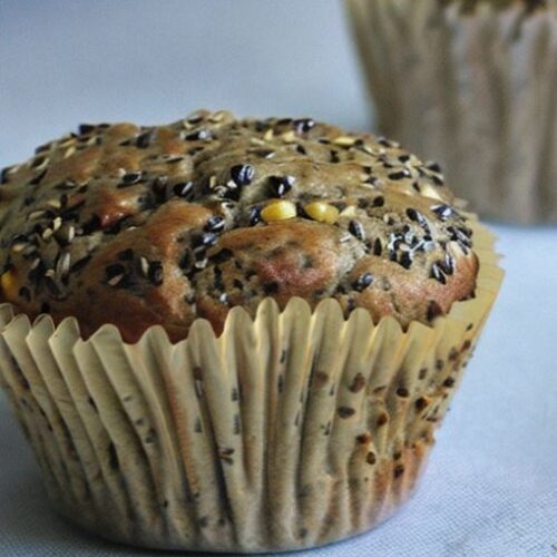 Sunne muffins med eple - Muffinsoppskrift