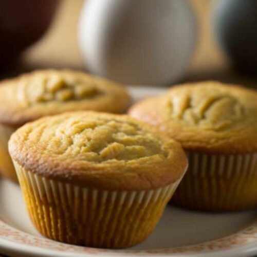 Sunne muffins med eple og havregryn (Kjempegode!)
